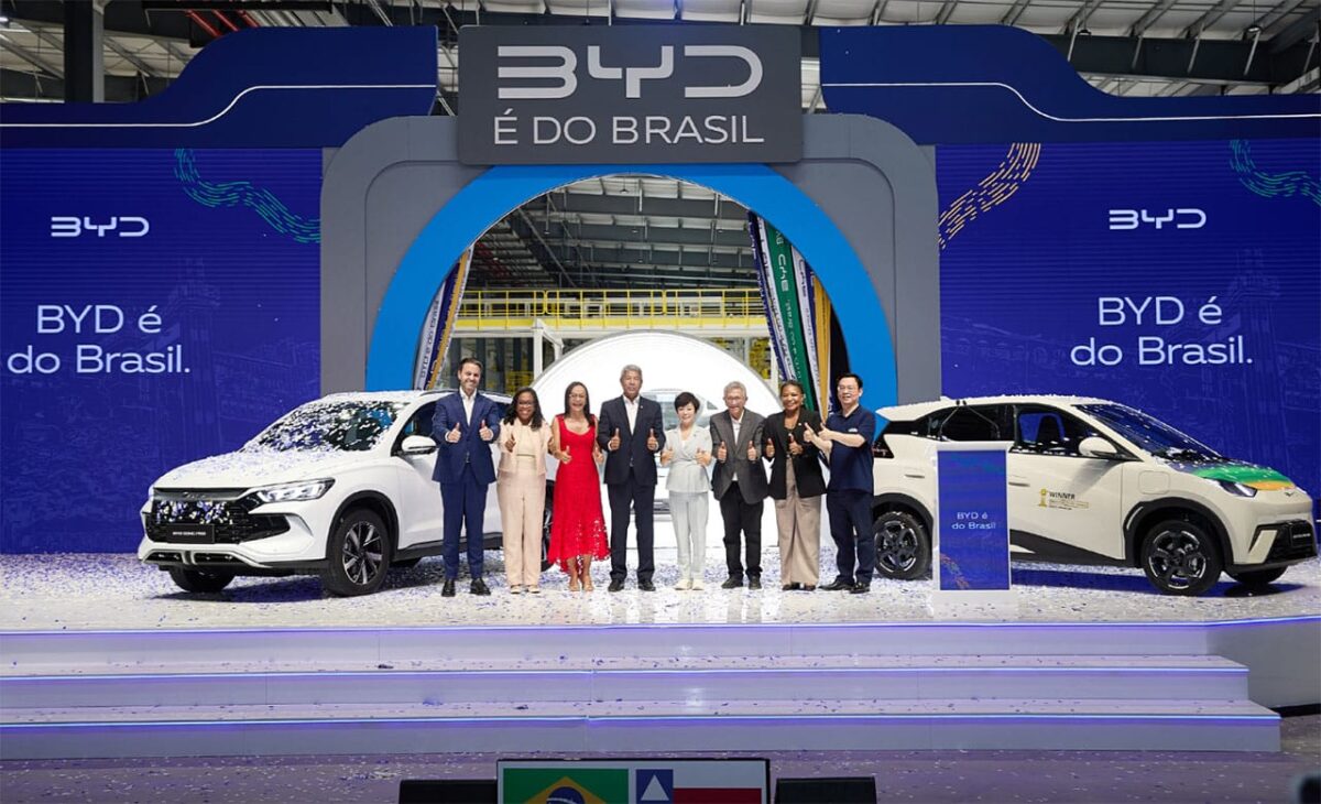 BYD passenger car plant in Brazil begins production as local sales ...