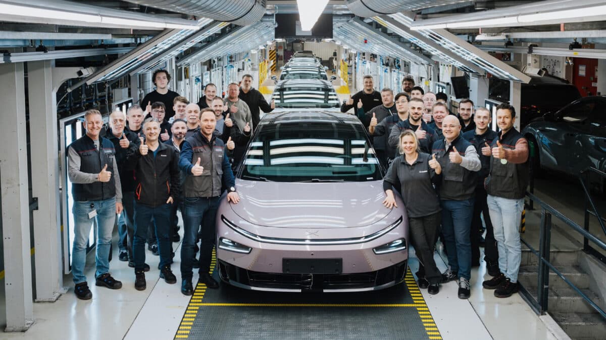 Xpeng Austria plant completes trial production of 2026 P7+ as European ...