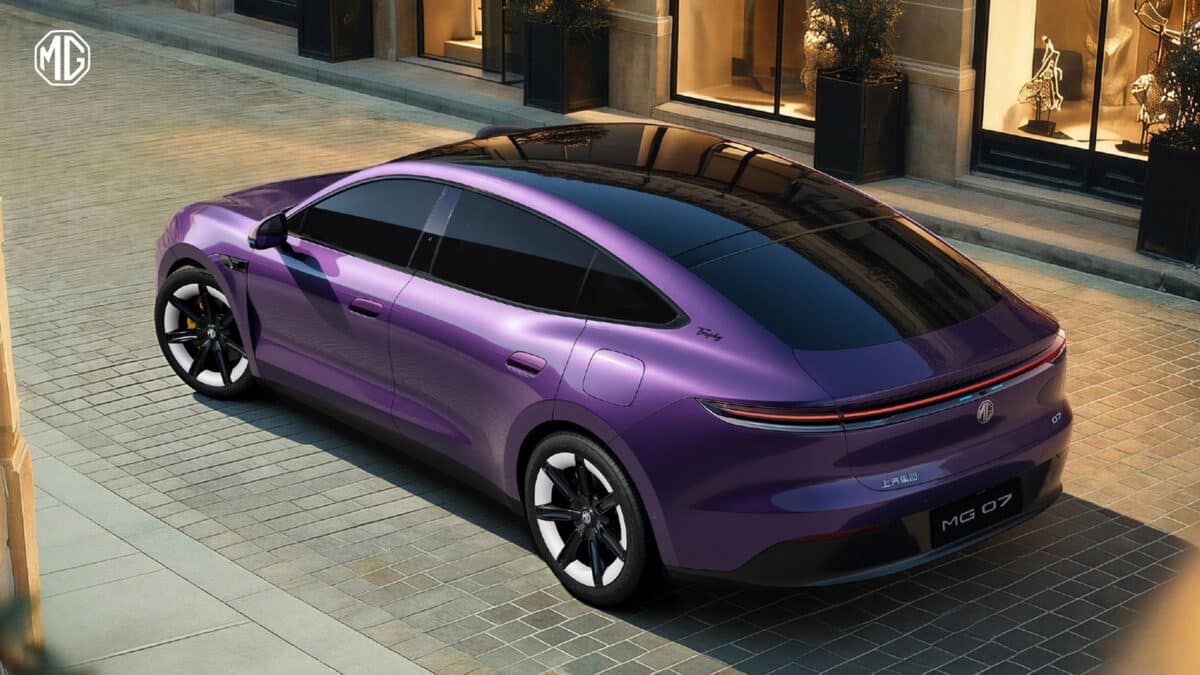 SAIC MG teases MG 07 sedan to expand EV lineup - CnEVPost